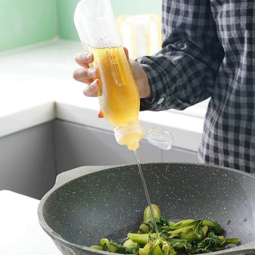 POM Cooking Oil Bottle, Soy Sauce, Anti-Spill Thick Plastic Bottle ...