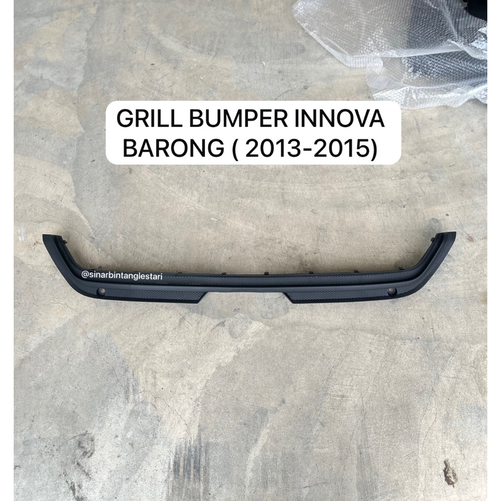 Innova Barong Lower Bumper Grill (2013 - 2015) | Shopee Malaysia