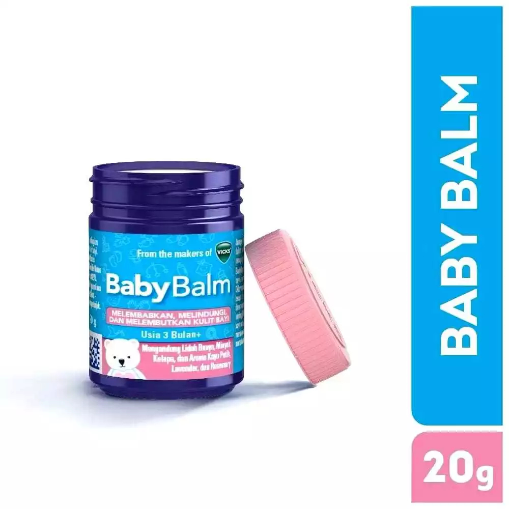 Vicks Baby Balm Rub/, for Babies, Colds, and Coughs 20g | Shopee Malaysia
