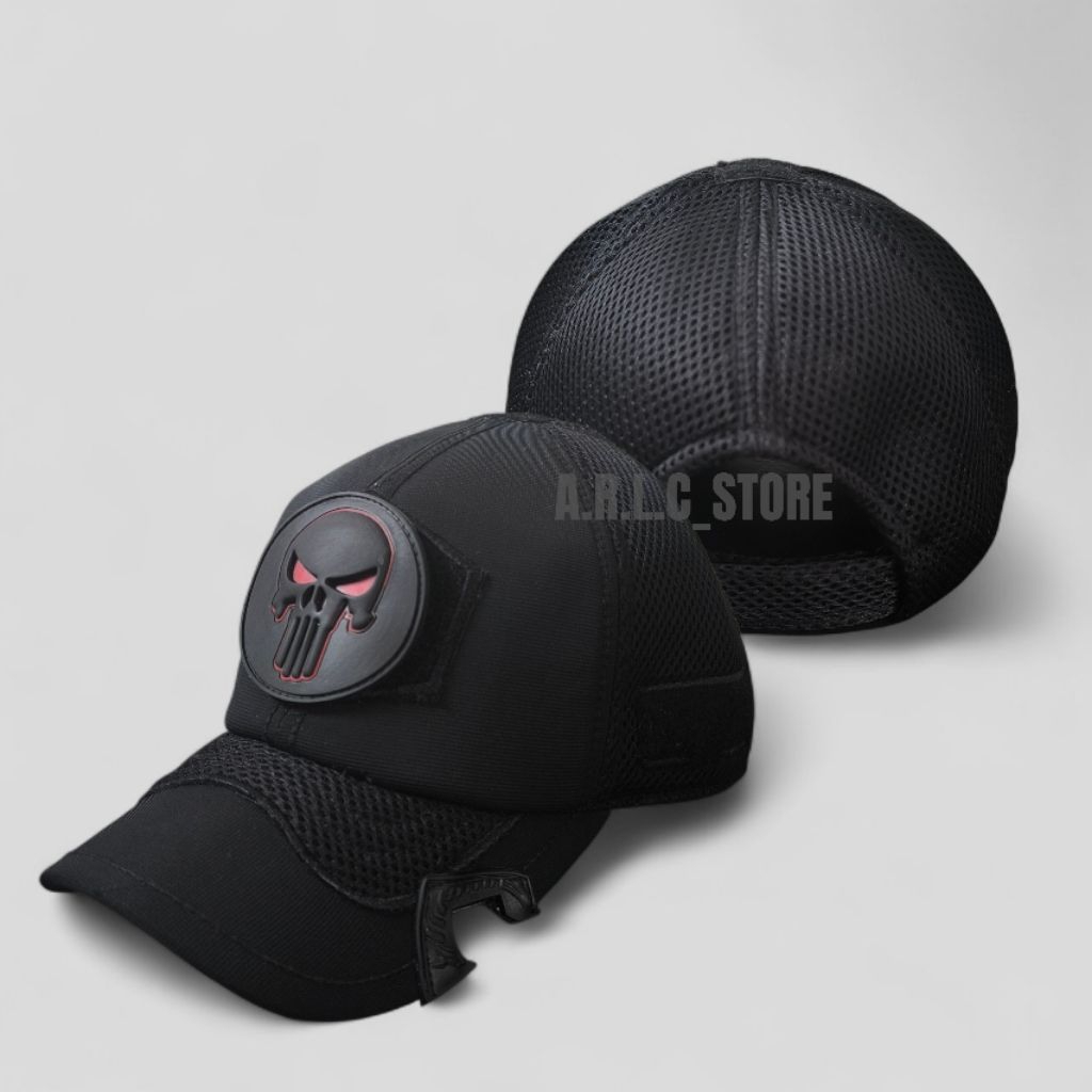 Black tactical coak hat combination cotton origin free rubber logo ...