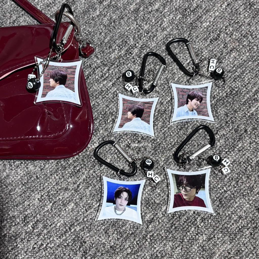 GANTUNGAN Acrylic keychain haechan solo taste frame - keychain nct ...