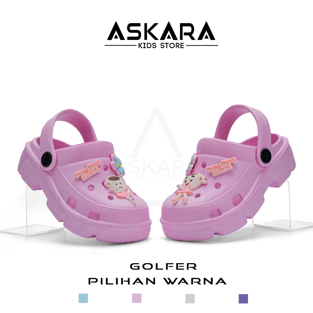 New Askara - Baim Sandals for Girls, Ballerina Character, Anti-Slip ...