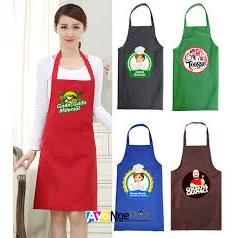 CUSTOM SCREEN PRINTING full apron can be your own logo | Shopee Malaysia