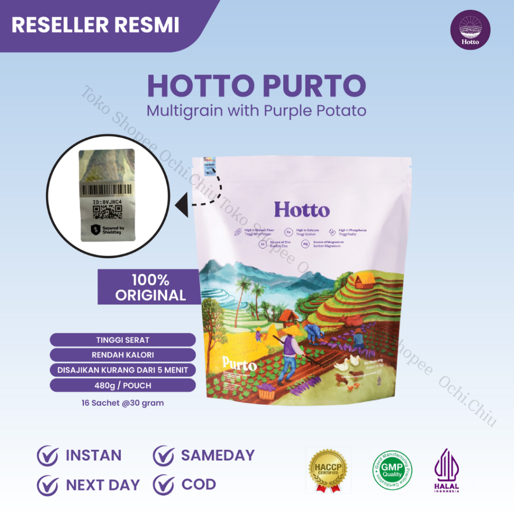 [Official Reseller]HOTTO PURTO Multigrain Retail Oat Cereal Solution ...
