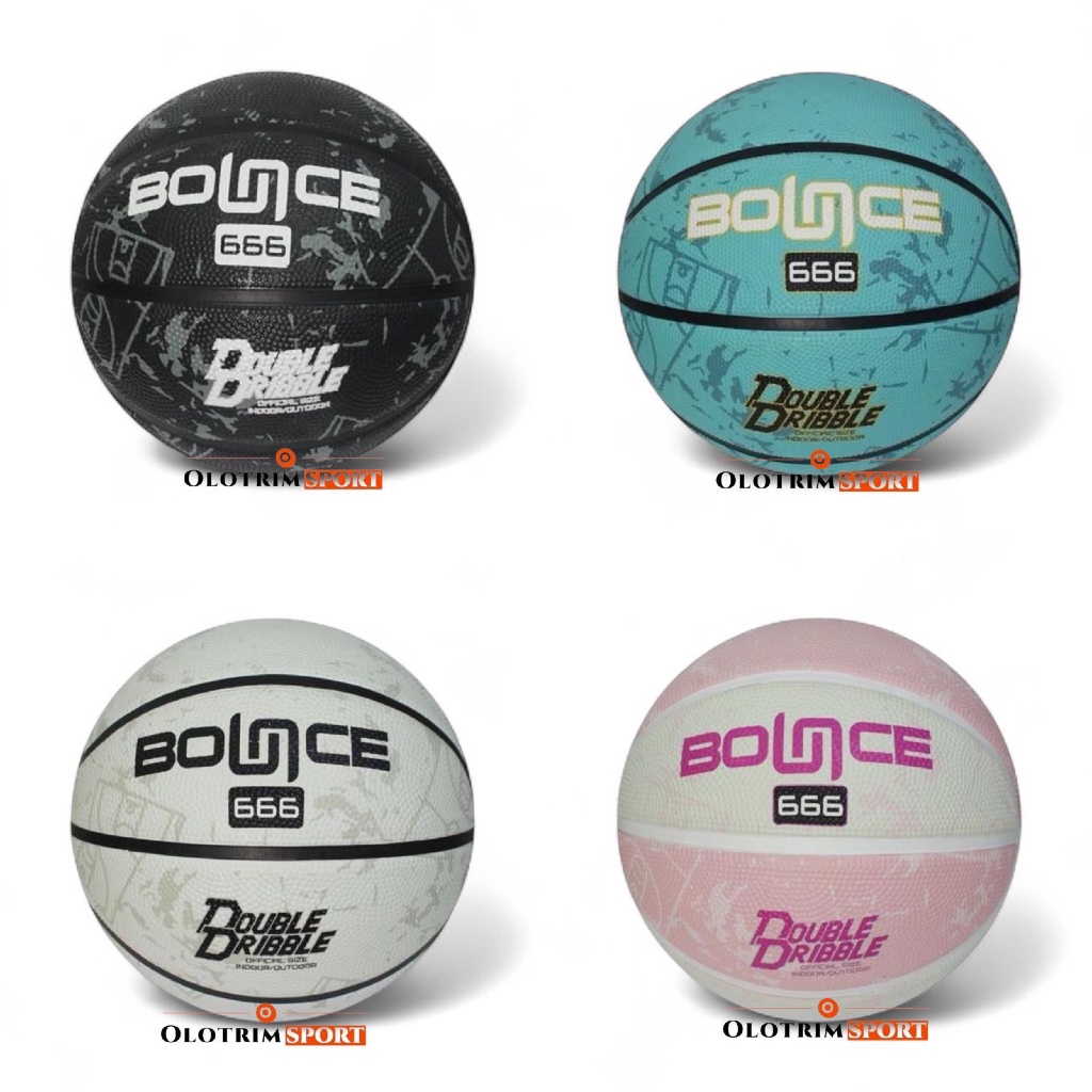 Original BOUNCE 666 RUBBER Basketball | Shopee Malaysia