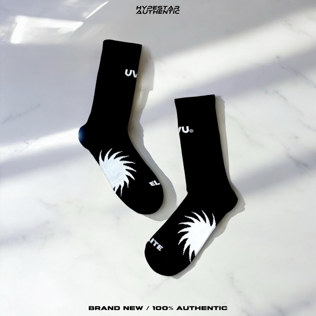 UVU Training Sock Black White (100% Authentic) | Shopee Malaysia