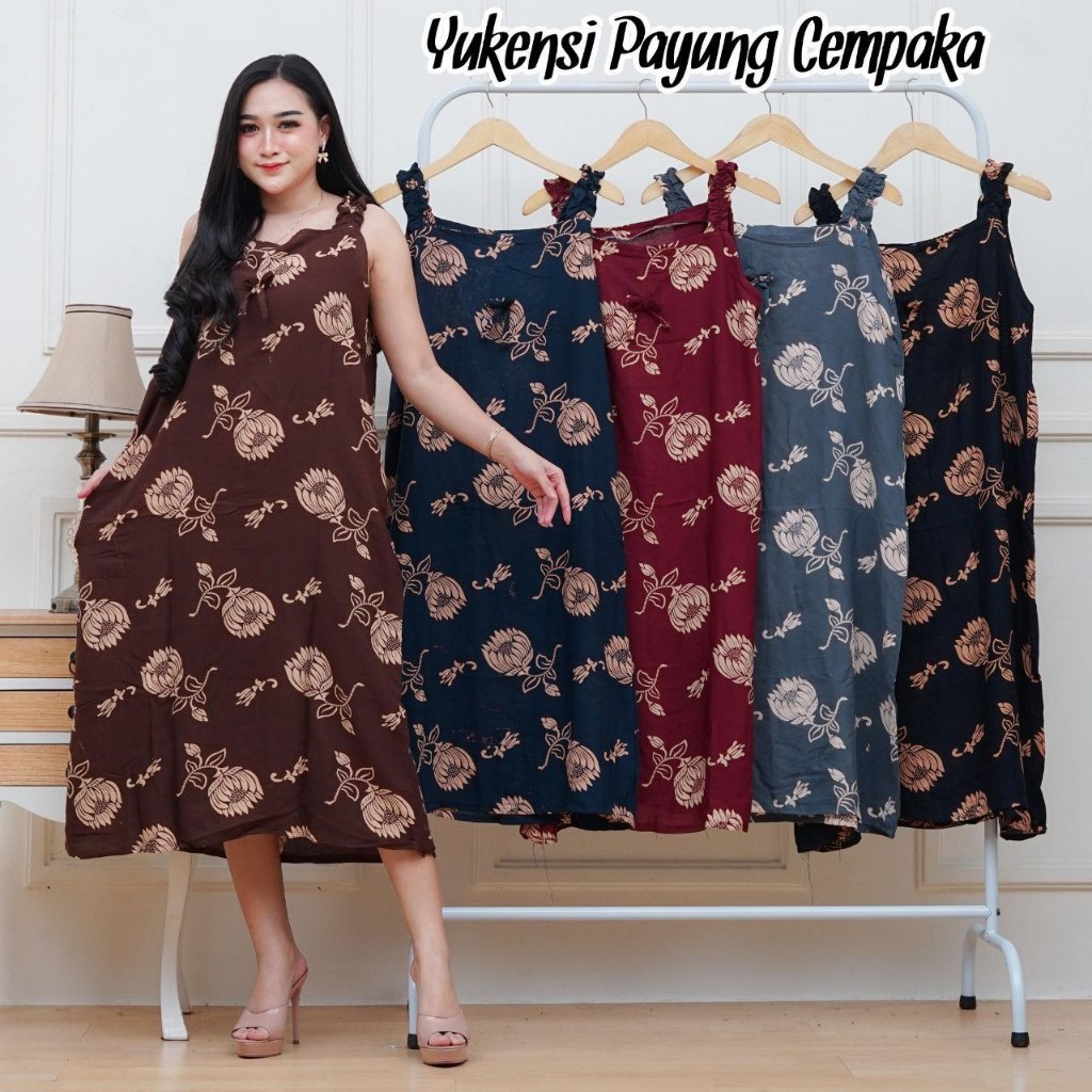 You can choose the color of the latest Viral Yukensi Umbrella Daster ...