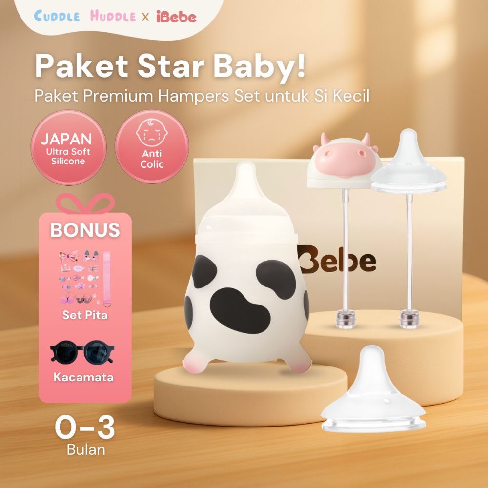 Ibebe {RAMADAN HAMPER} LUXE MooMoo ultra DBF 2.0 ultra soft 4in1 ...