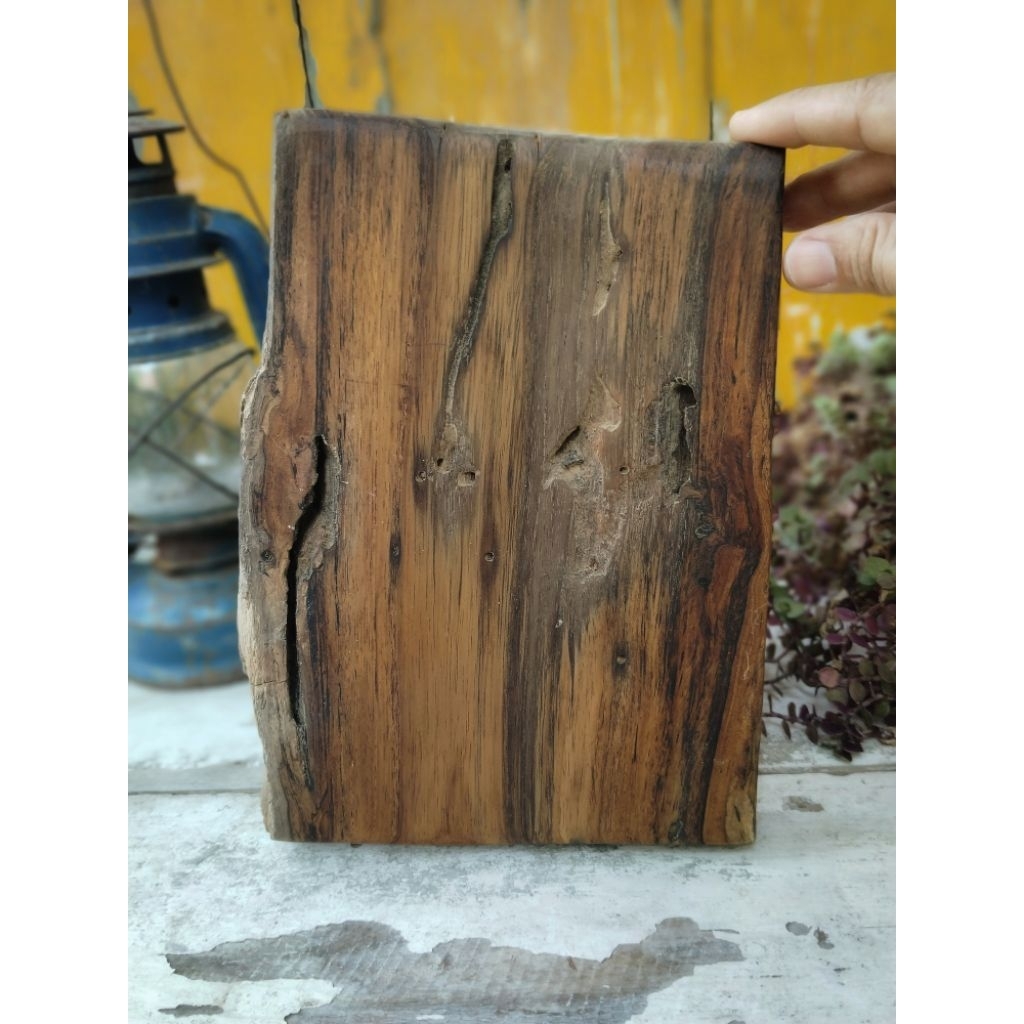 Thick Rustic Teak Wood Slice | Shopee Malaysia