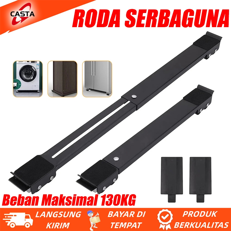 MESIN CASTA Washing Machine Refrigerator Wheel Base Portable Cupboard ...