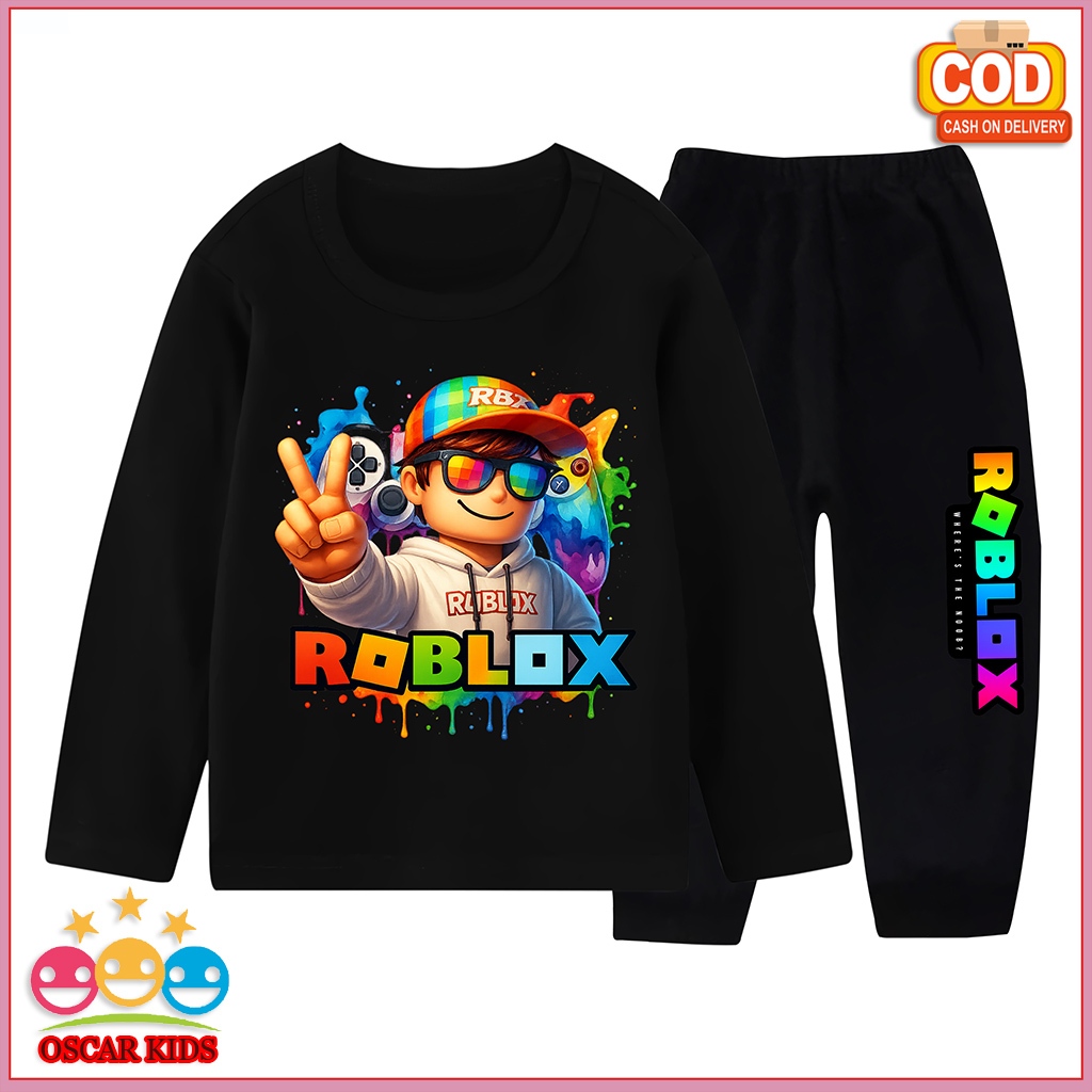Roblox Premium Boys' Pajamas 3-10 Years Long Sleeve Long Pants 3 Years ...