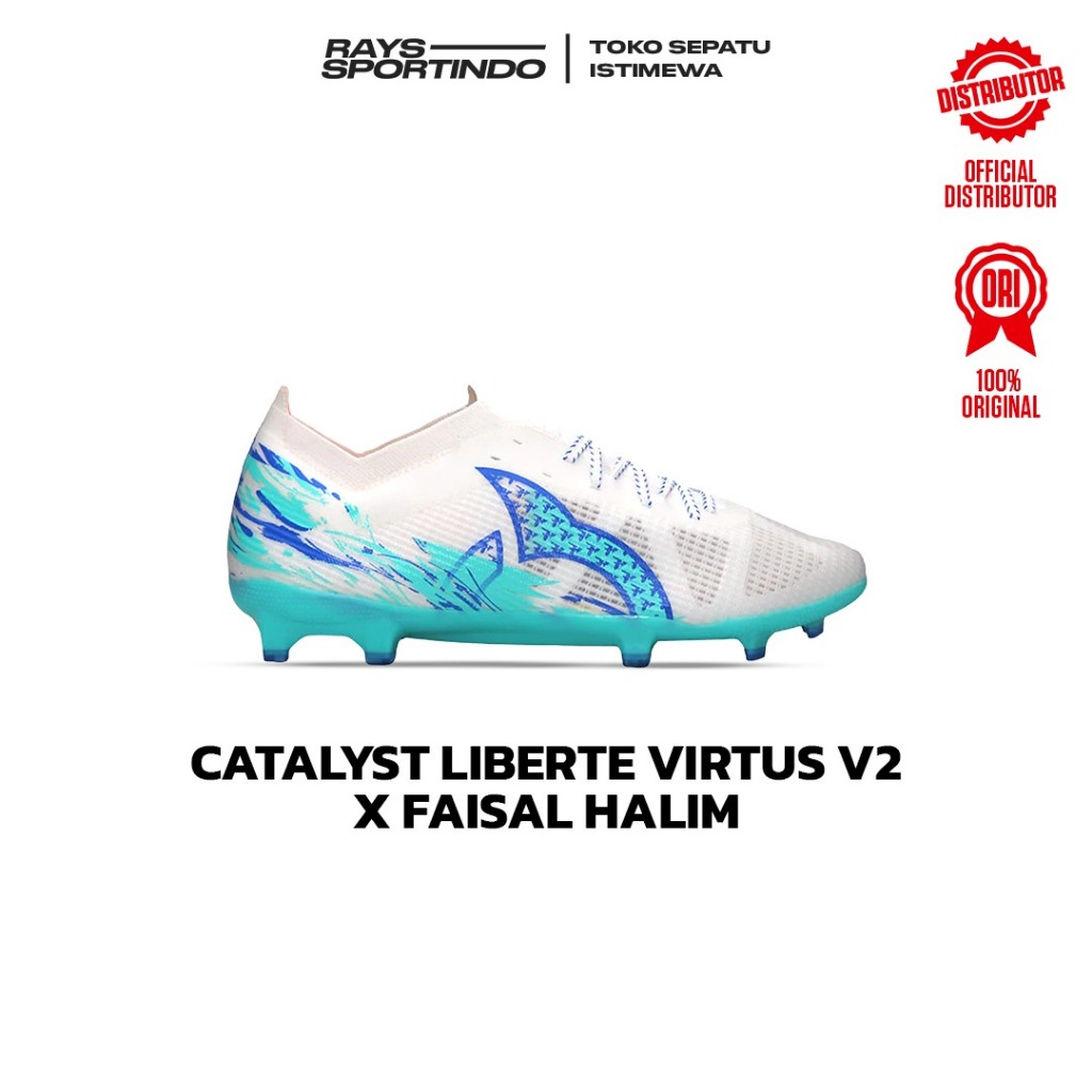 ORTUSEIGHT CATALYST LIBERTE VIRTUS V2 FG SE WHITE/CELESTE FOOTBALL ...