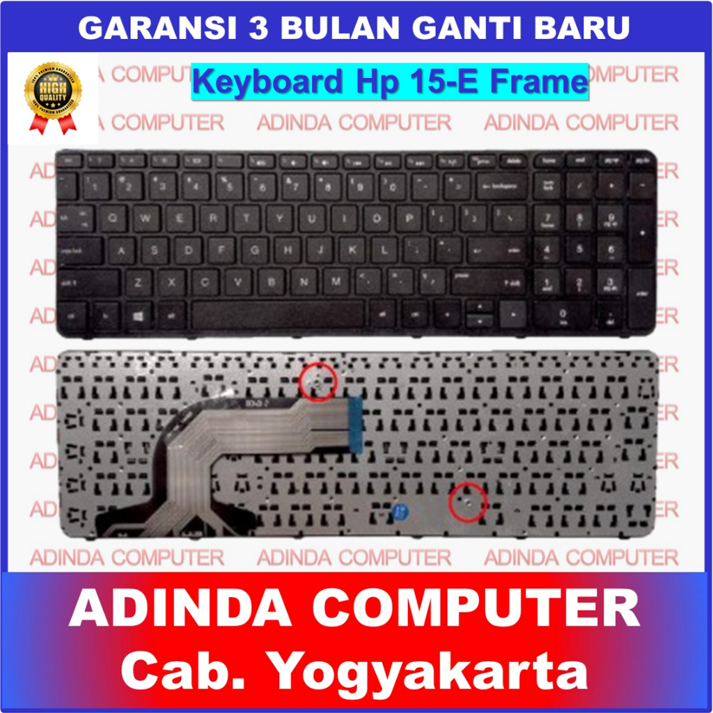 Keyboard hp Pavilion 15-E 15-A 15A 15d 15-D 15e 15f 15-F 15g 15-G 15h ...