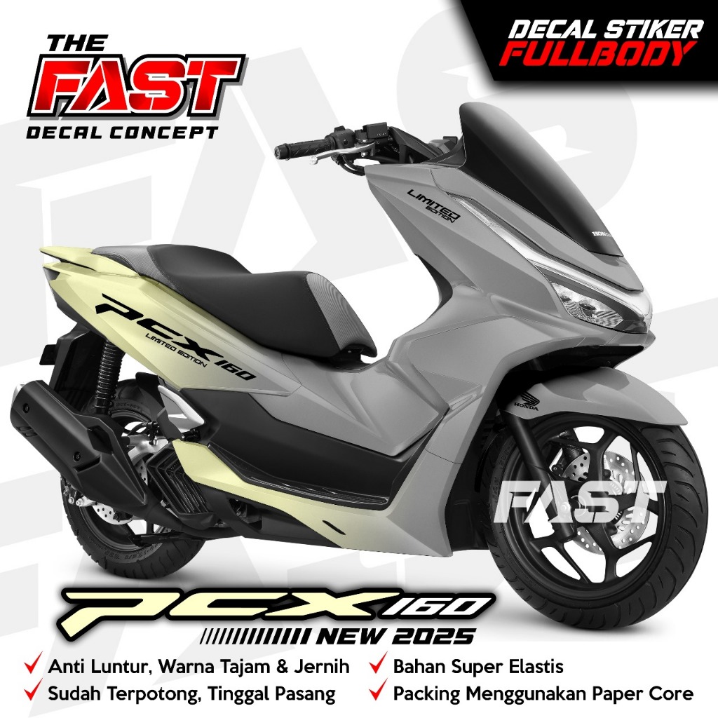 Decal Sticker HONDA PCX 160 2025 CHAMELEON Full Body Color Variation ...