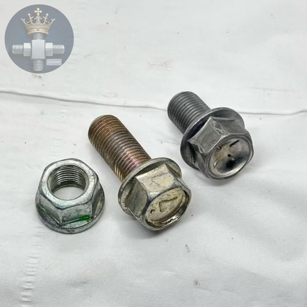 M12 FLANGEBolt KEY 17 M12 x 2 M12 x 30 BOLT 17 ORIGINAL CAP COPL BOLT ...