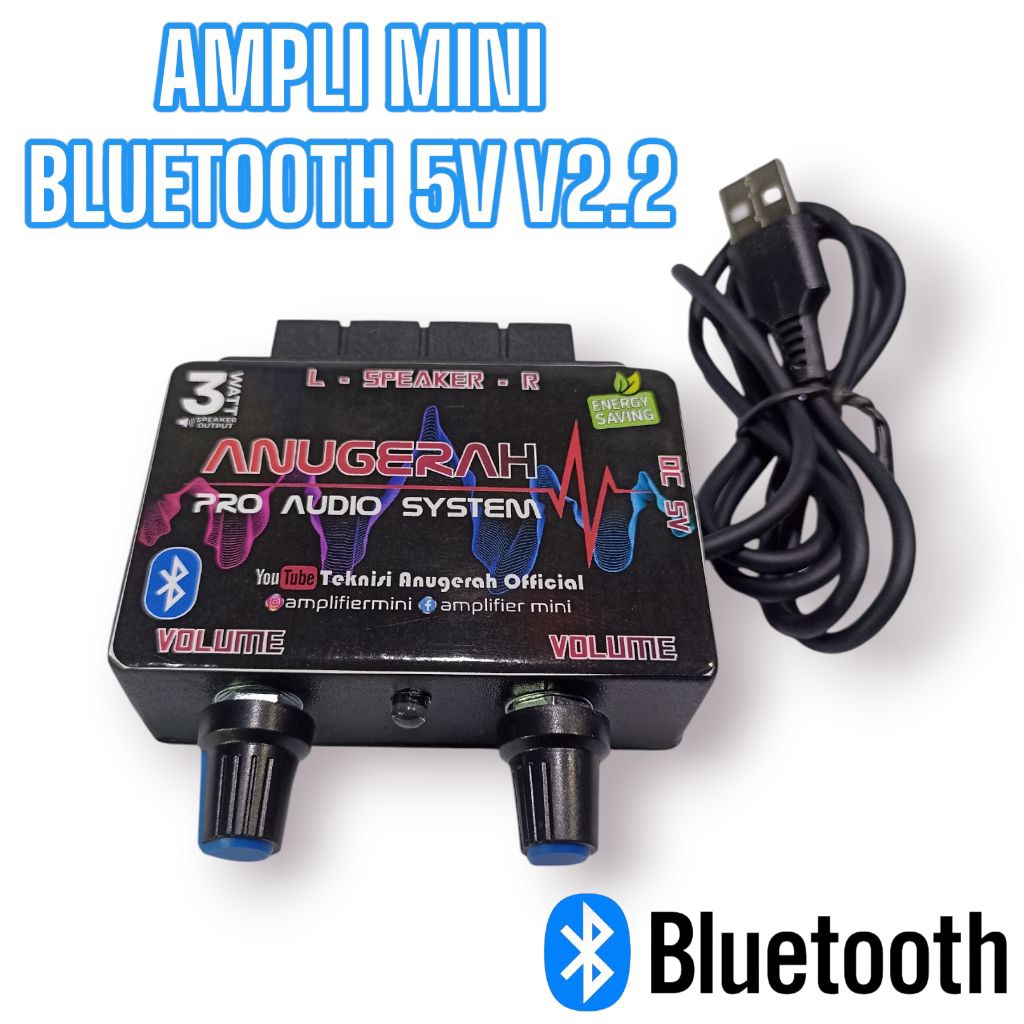 5V MINI BLUETOOTH Amplifier | 5-Volt DC PAM8403 BLUETOOTH AMPLIFIER ...