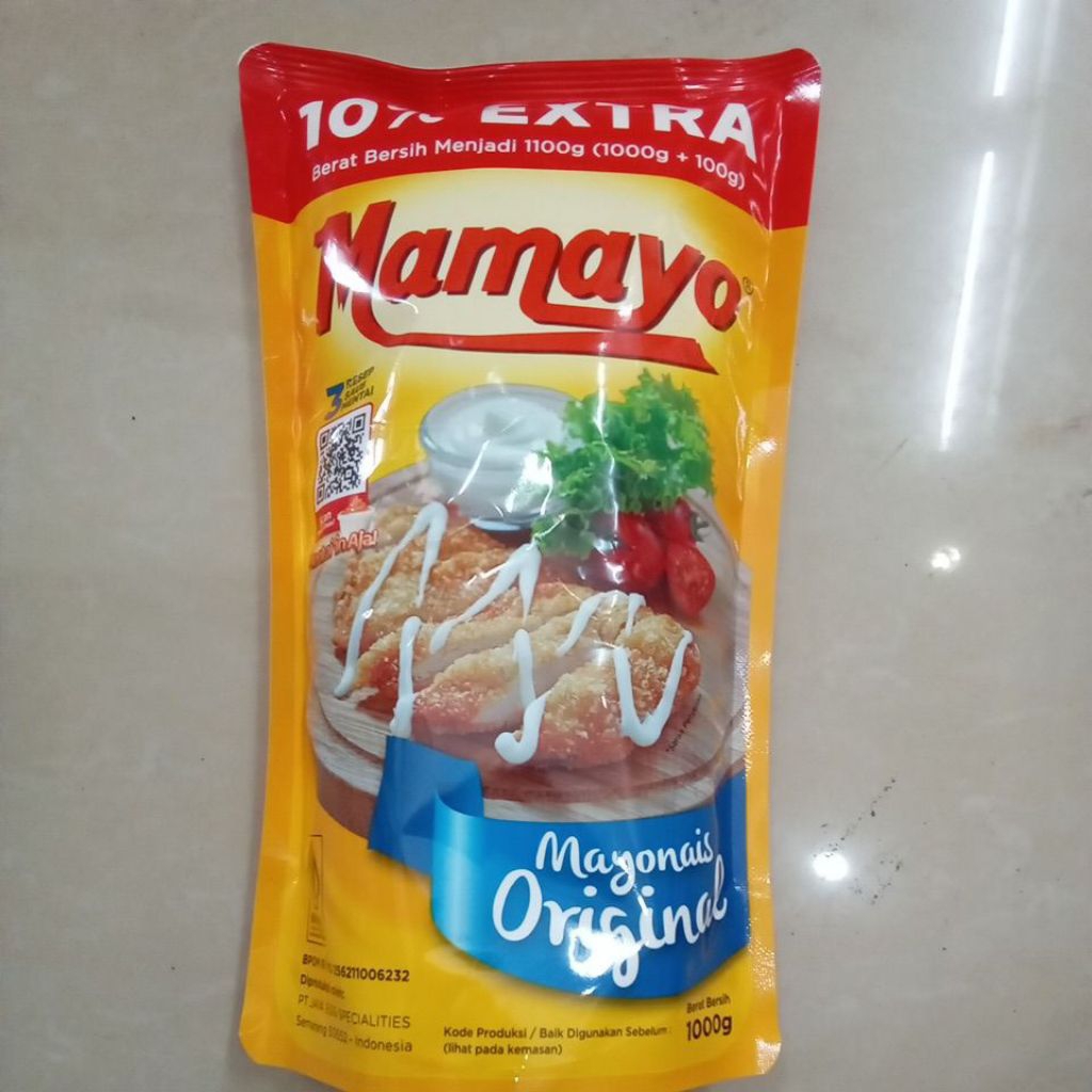 Mamayo Mayonnaise Original 1 Kg Packaging | Shopee Malaysia