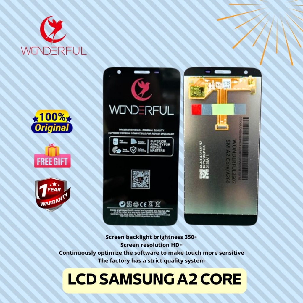 WONDERFUL LCD Touchscreen Samsung A2 core A260 A260F A260G | Shopee Malaysia