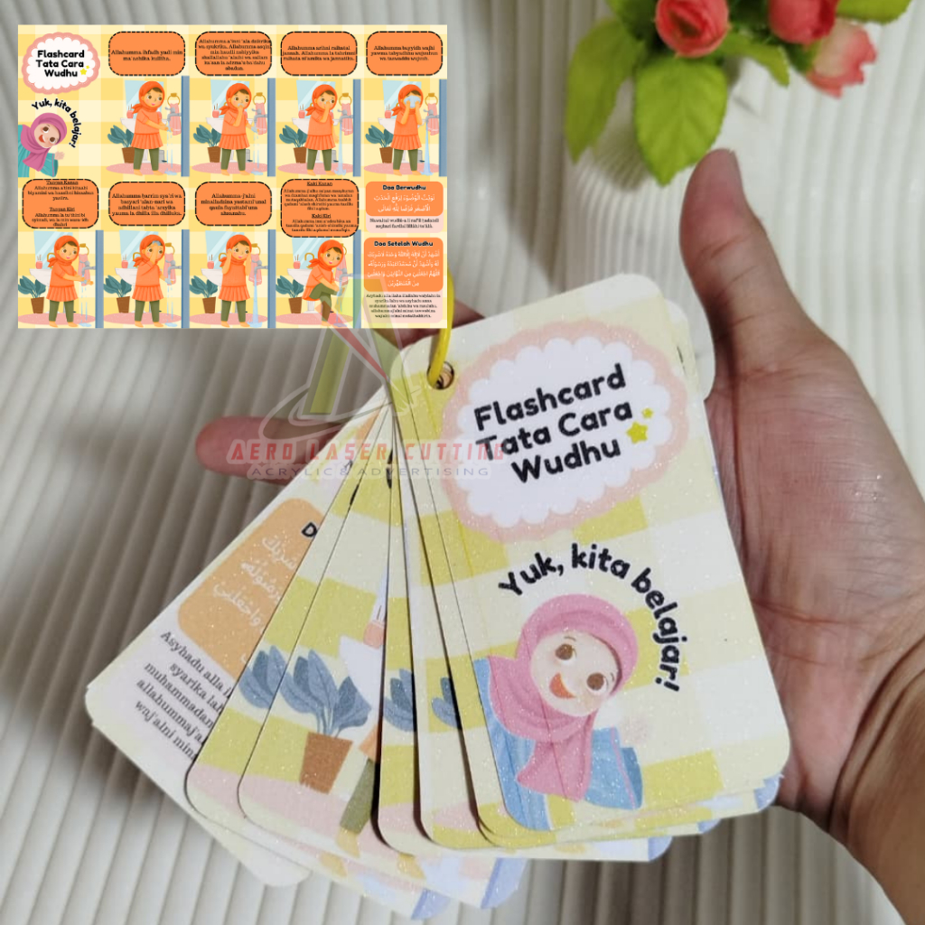 FLASH CARD DAILY PRAYER FOR CHILDREN FLASH CARD DAILY PRAYER FOR MUSLIM ...