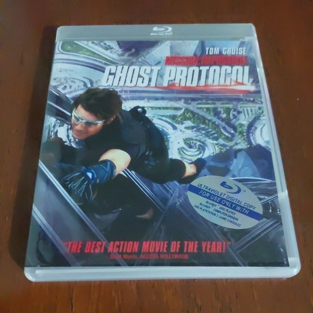 ( BLU RAY DISC ) " MISSION IMPOSSIBLE - GHOST PROTOCOL " TOM CRUISE - JEREMY REINNER PARAMOUNT ...