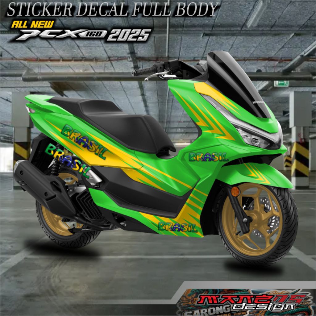 Honda PCX new 2025 abs/roadsych motorcycle variation decal sticker ...
