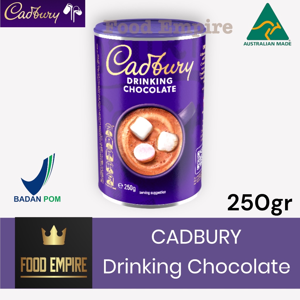 CADBURY Drinking Chocolate 250gr | Cocoa Mix Powder | Chocolate Drink ...