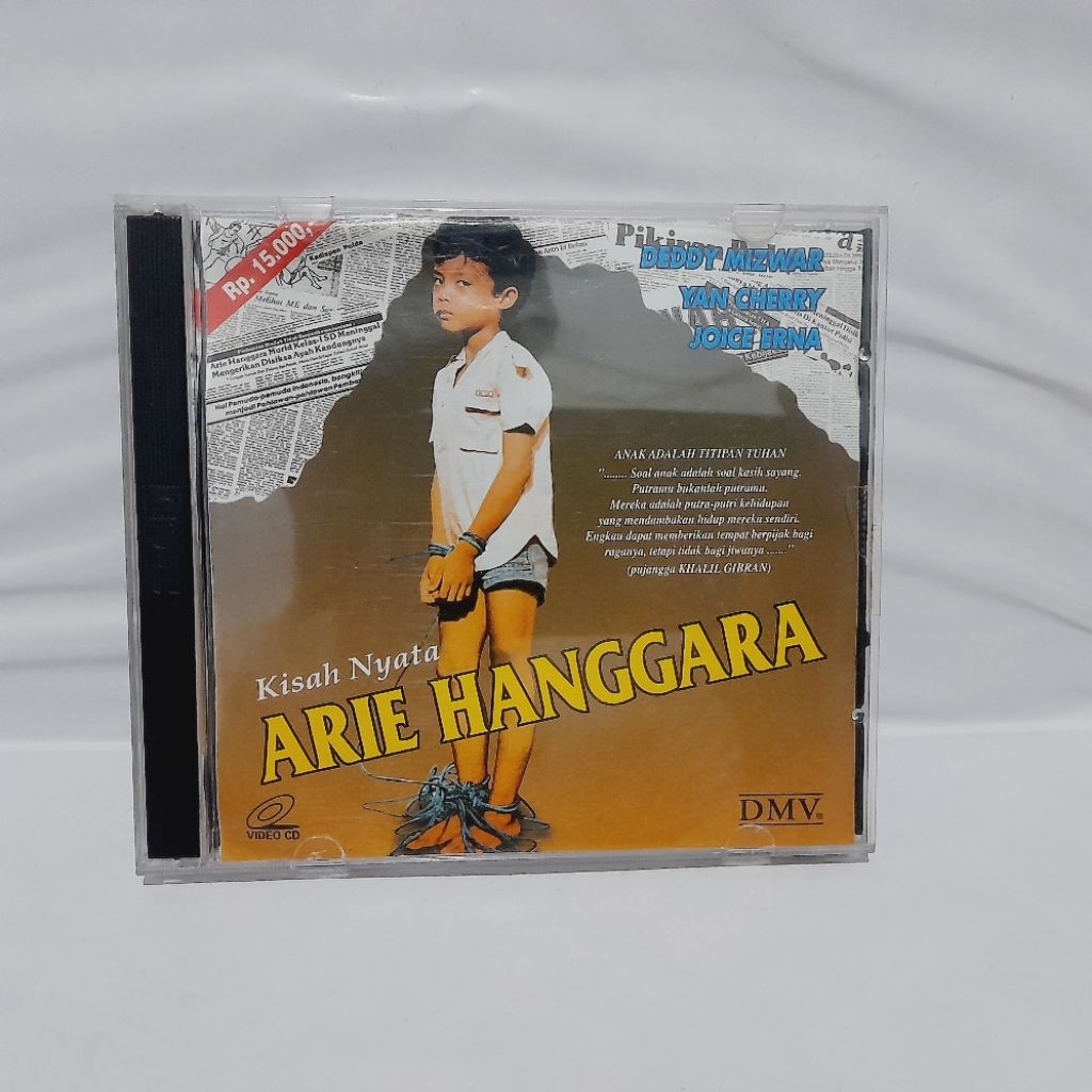 VCD True Story of Arie Haukaa - Deddy Mizwar Yan Cherry Joice Erna ...