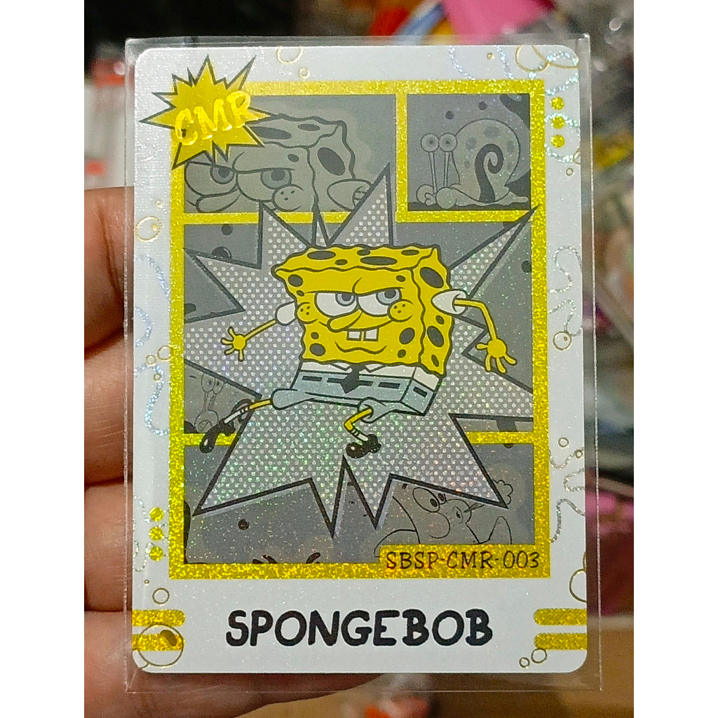 Nickelodeon Spongebob Squarepant CMR Officially License Card | Shopee ...