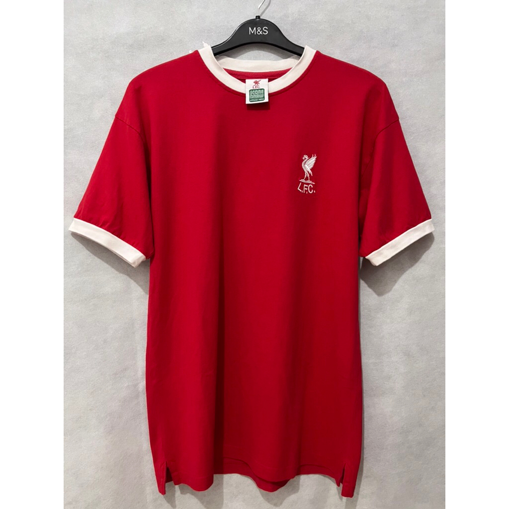Original Liverpool Retro Shirt 1973 Score Draw | Shopee Malaysia
