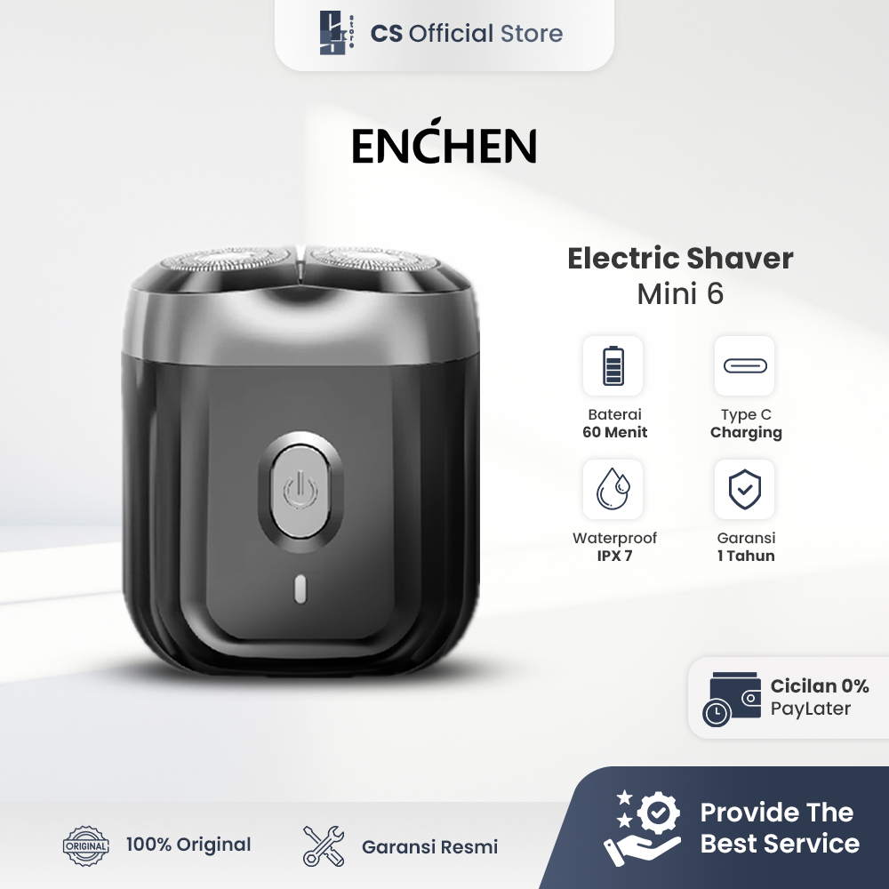 ENCHEN Mini 6 Portable Mini Shaver Waterproof Electric Beard Trimmer ...