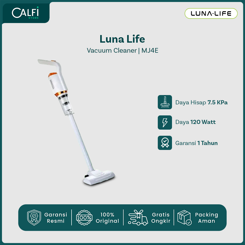LUNALIFE Vacuum Cleaner 5 IN 1 Cordless Portable Vacuum Cleaner 7500 Pa ...