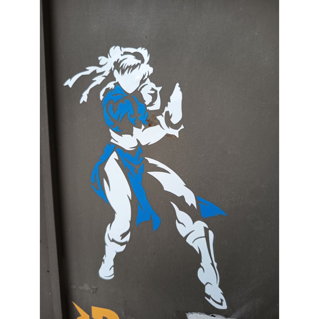 Street Fighter Chun-Li PC PS Cutting Decal Sticker | Shopee Malaysia