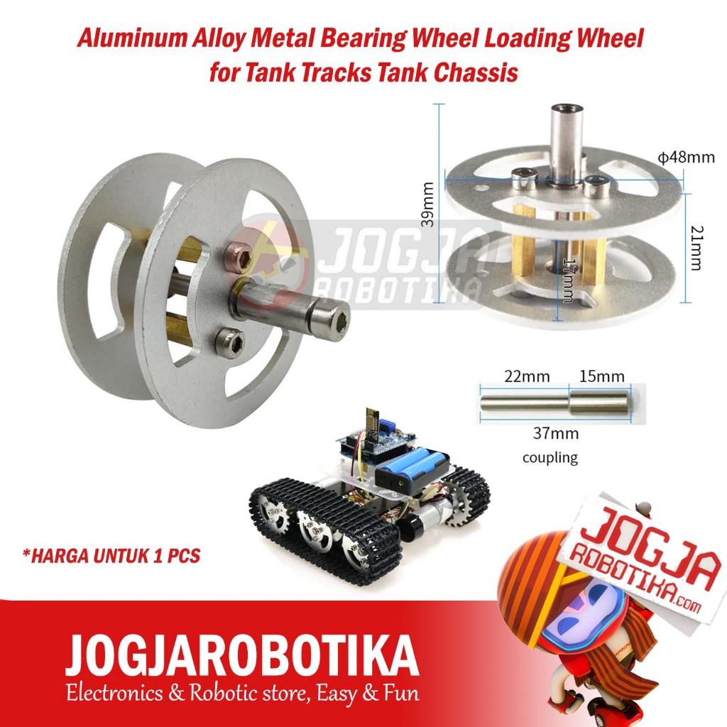 Aluminum Alloy Metal Bearing Wheel Loading Wheel for Tank Tracks Tank ...