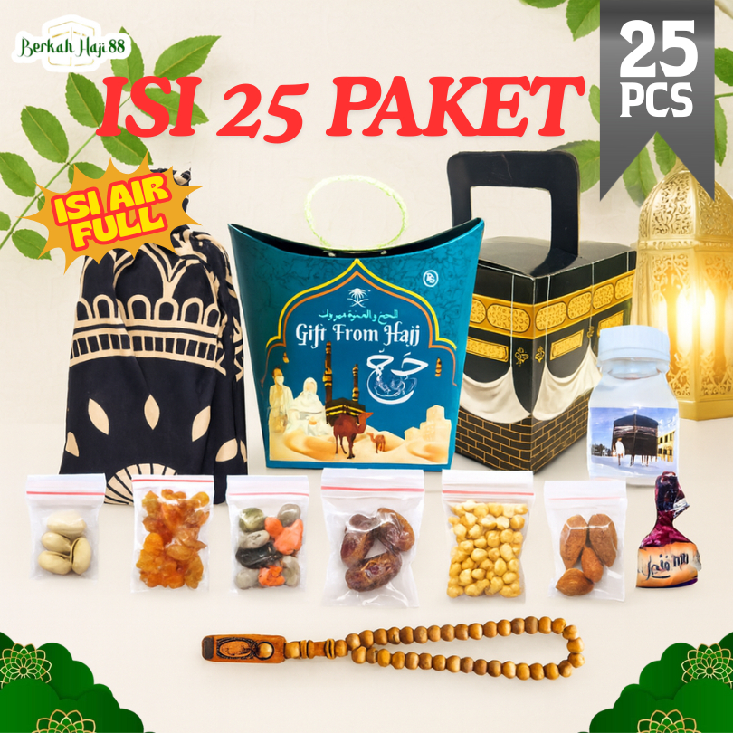25 Complete Packages of Economical Hajj and Umrah Souvenirs, Premium ...