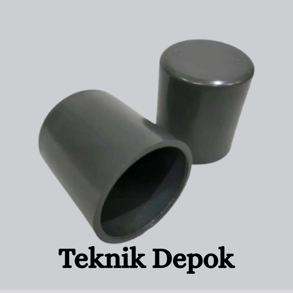 CAP AW 1 Inch Water Pipe CAP PVC Cover Rucika Fitting Paralon 25 mm ...