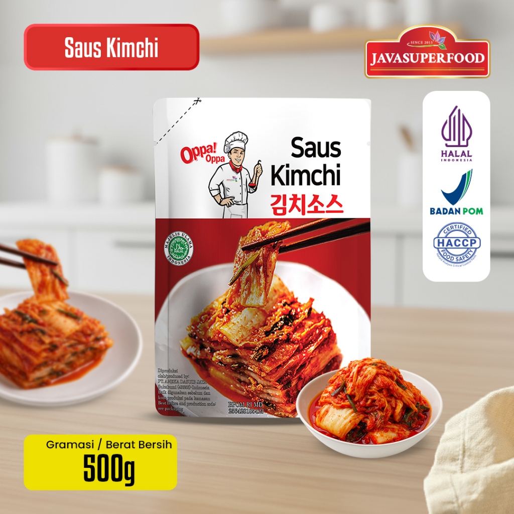 [OPPA-OPPA] Instant Sauce Korean Kimchi Sauce 500g Korean Kimchi Sauce ...
