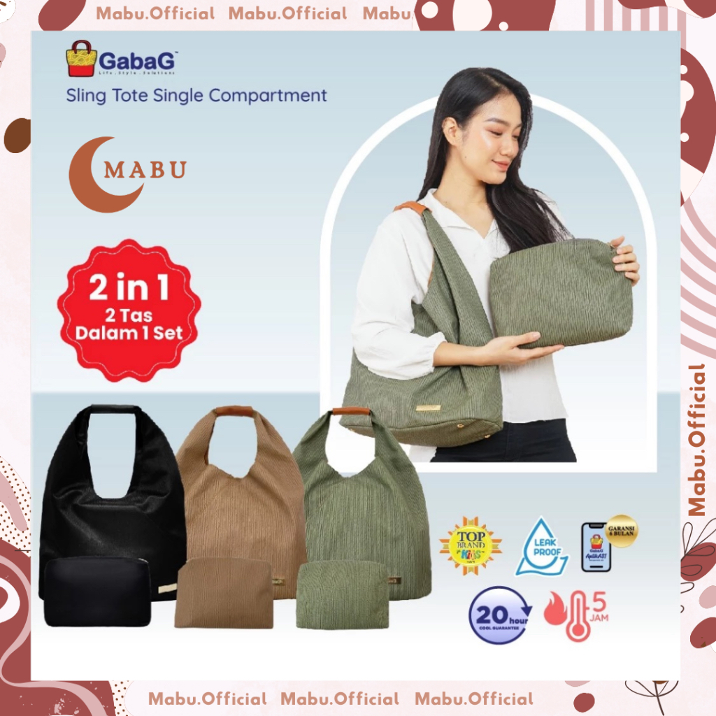 Gabag Thermal Pouch Cooler Bag | Giana Cooler Bag Stylish Breast Milk ...