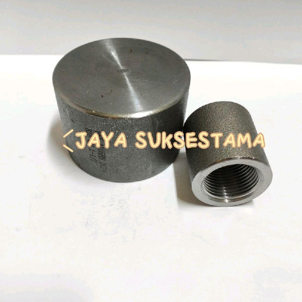 A105 Class 3000 Iron Cap NPT Thread 3/ 4" inch End Cap 3000 Carbon ...