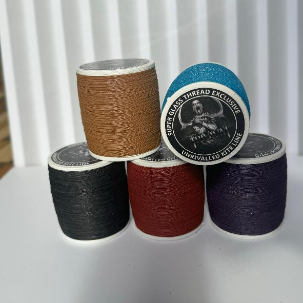 Glass molor trinium N66 Bobin blue 0.22 texture gahar saak padi ...