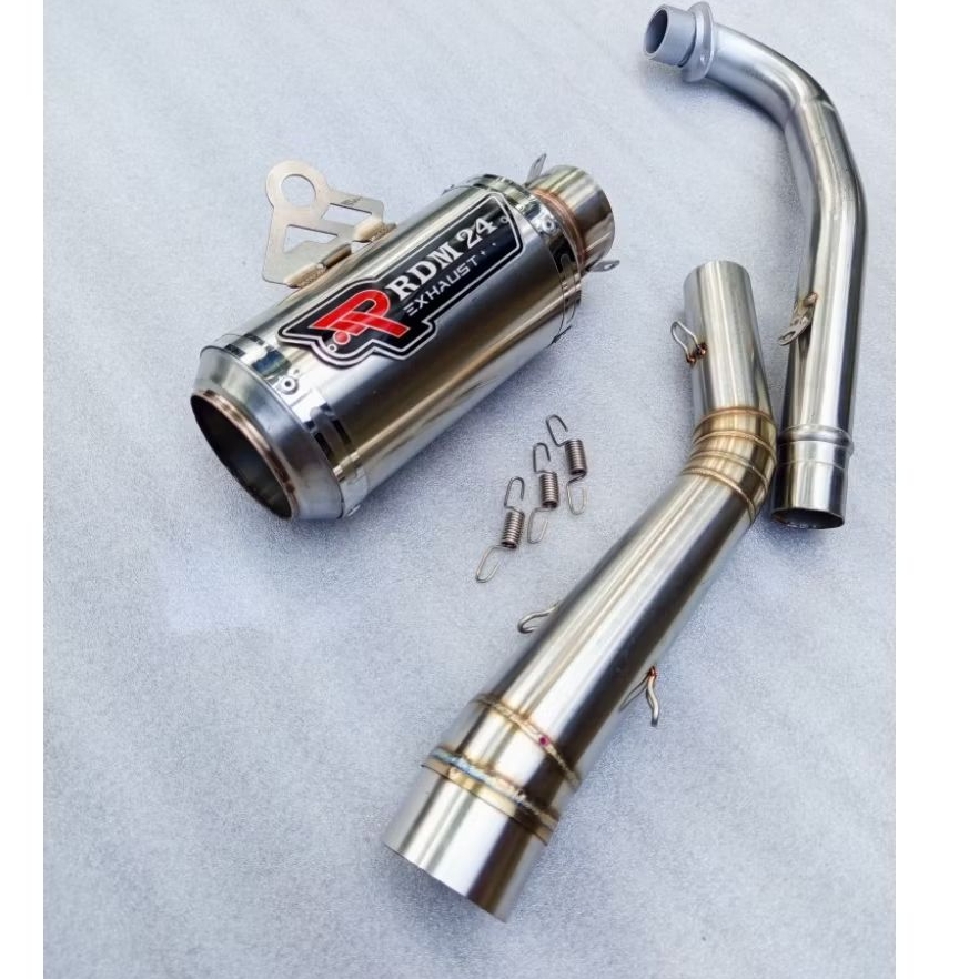 Rdm Pipe canister conical open specs exhaust pipe for Wave 125 Xrm 110/ ...