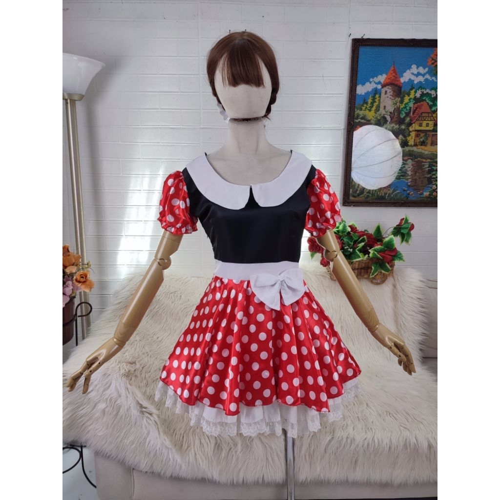 Minnie Mouse dress, Minnie Mouse costume, Minnie Mouse cosplay costume ...