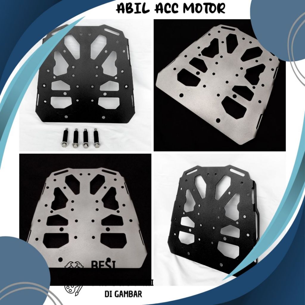 BRACKET BOX BASEPLATE ADVENTURE BYSON NEW CB VIXION NVL SUPRA X BEAT ...
