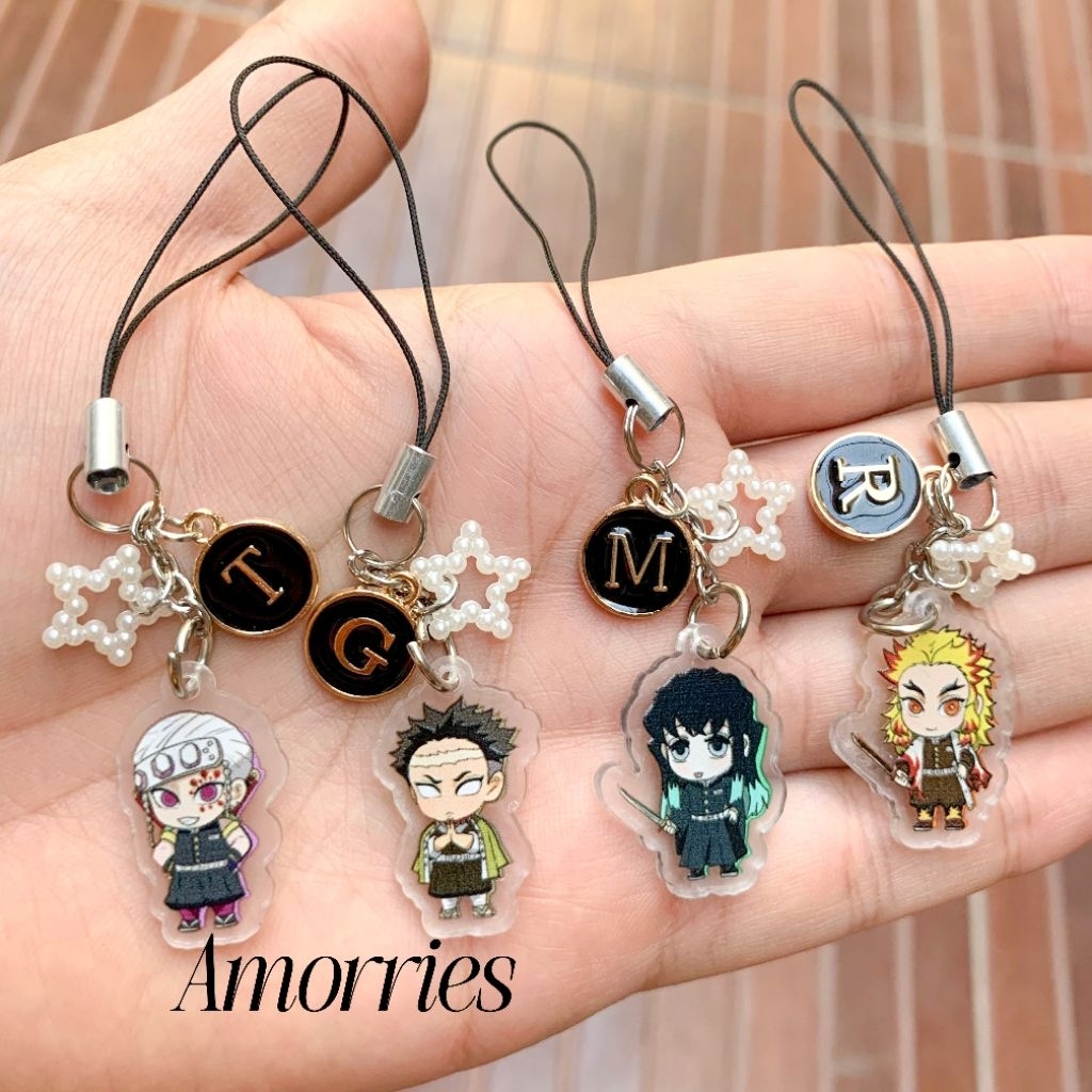 HP Rope Demon Slayer Muichiro Gyomei Tengen Rengoku/ Keychain Anime ...