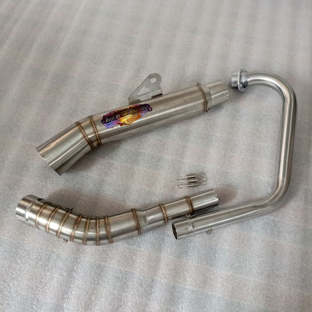 Exhaust Original Gaok77 open pipe super canister 1set ellbow pipe 51mm ...