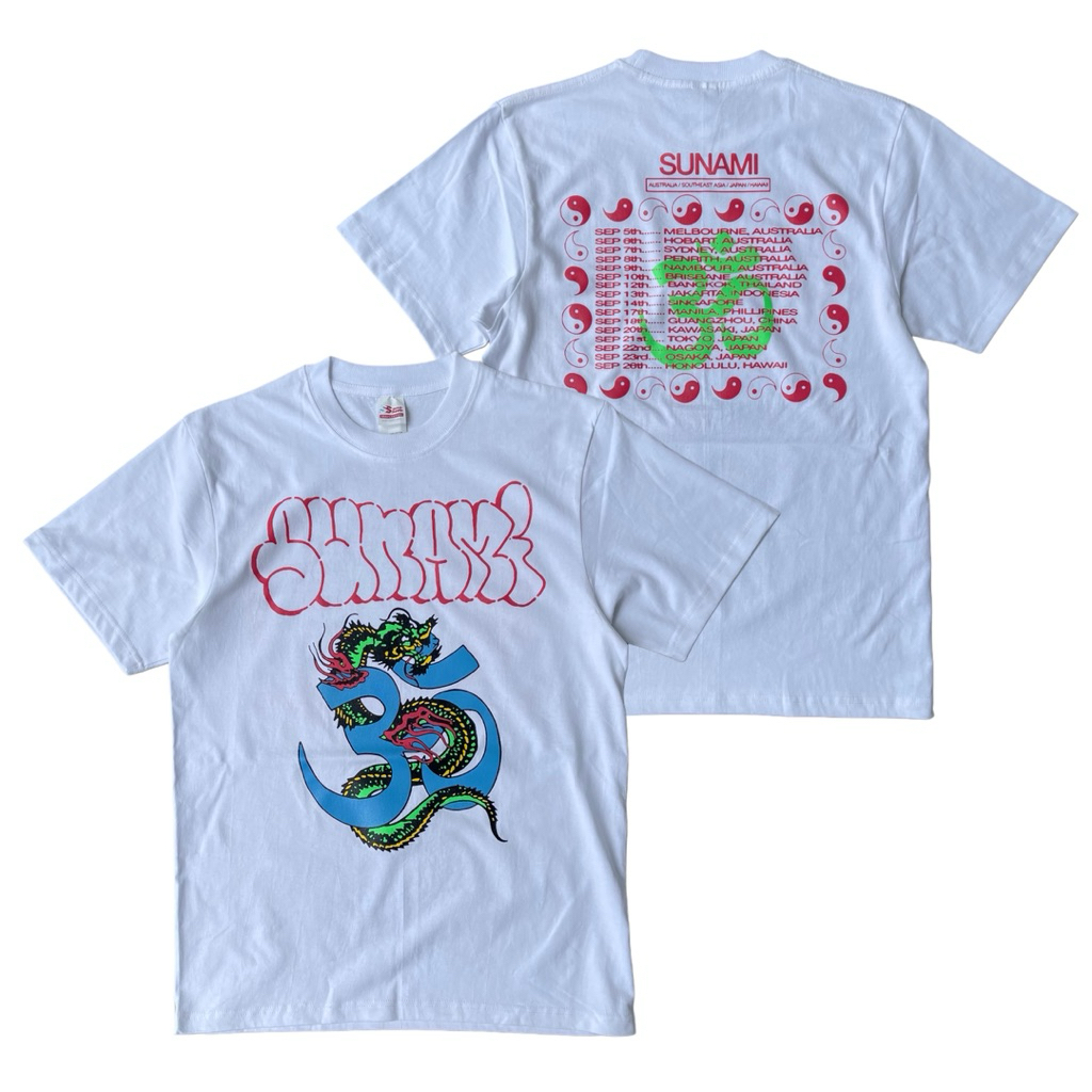 SUNAMI band t-shirt - SOUTHEAST ASIA TOUR 2025 baju t shirt lelaki baju ...
