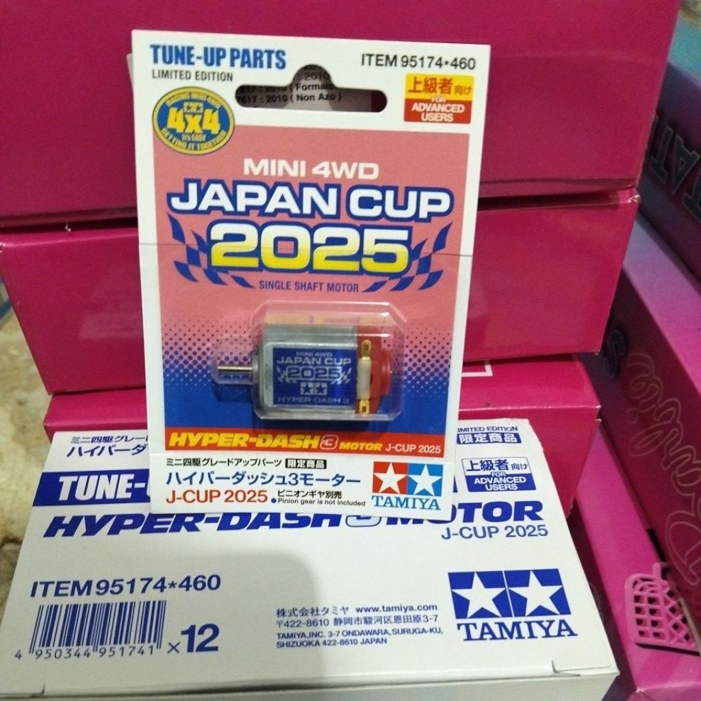 Tamiya 95174 hyper Dash 3 motor j-cup 2025 single shaft | Shopee Malaysia