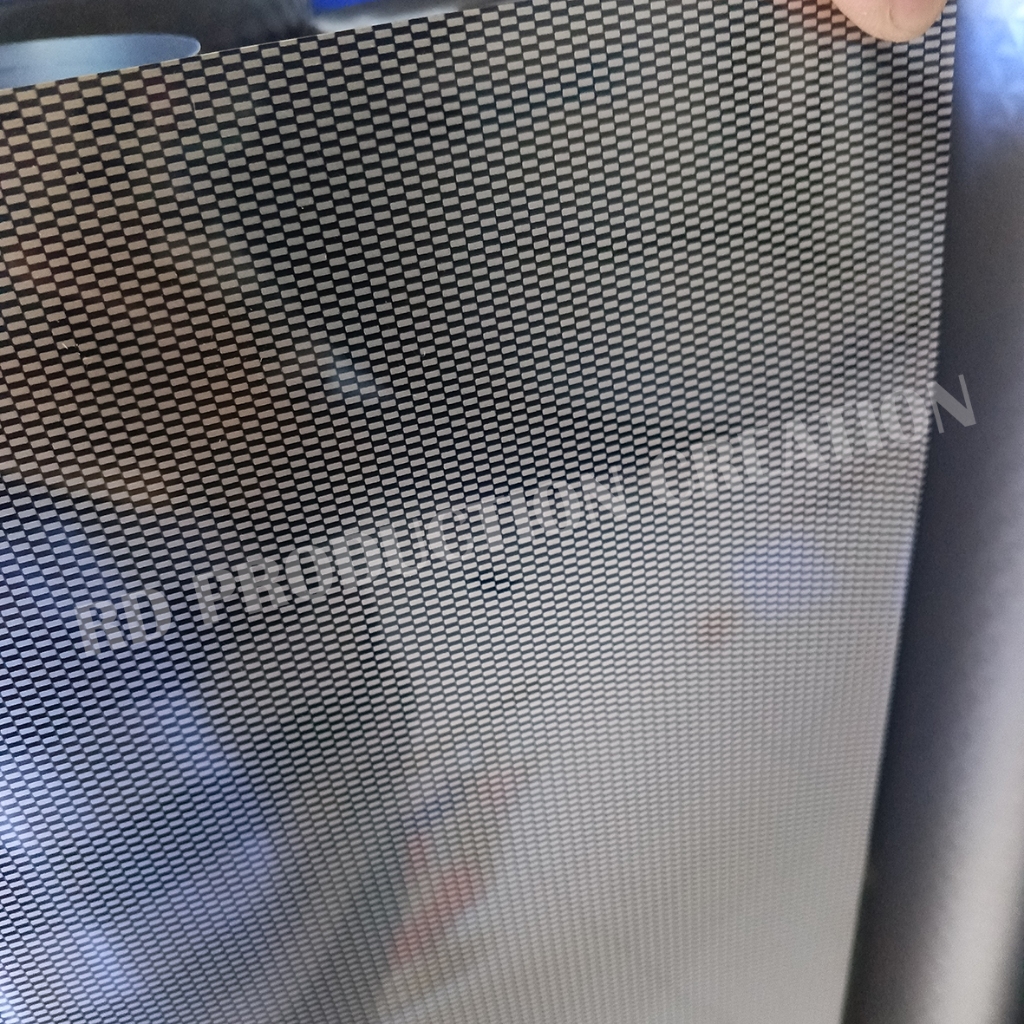PVC Hardcase Layer with plywood motif 120X50 CM/ with Carbon motif ...