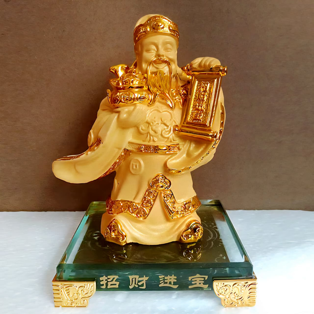 15cm Caisen Lucky God/ God Fortune/ God Wealth Long Life/ God | Shopee ...