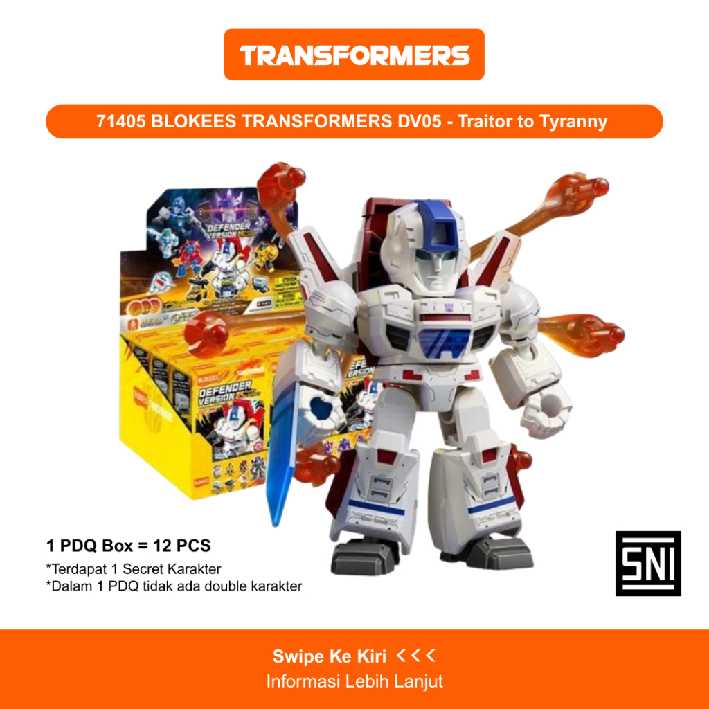 [NEW] ! Blokees Transformers TRAITOR TO TYRANNYBLIND BOX TYRANTS FURY ...