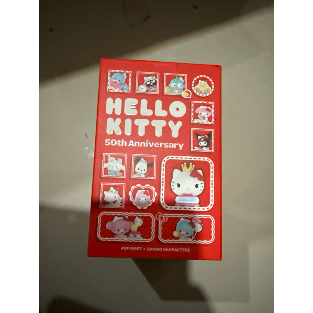Hello kitty Figure 50 Anniversary sanrio Popmart | Shopee Malaysia